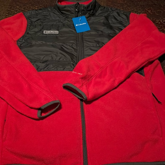 Columbia | Jackets & Coats | Columbia Omni Heat Full Zip Fleece And ...